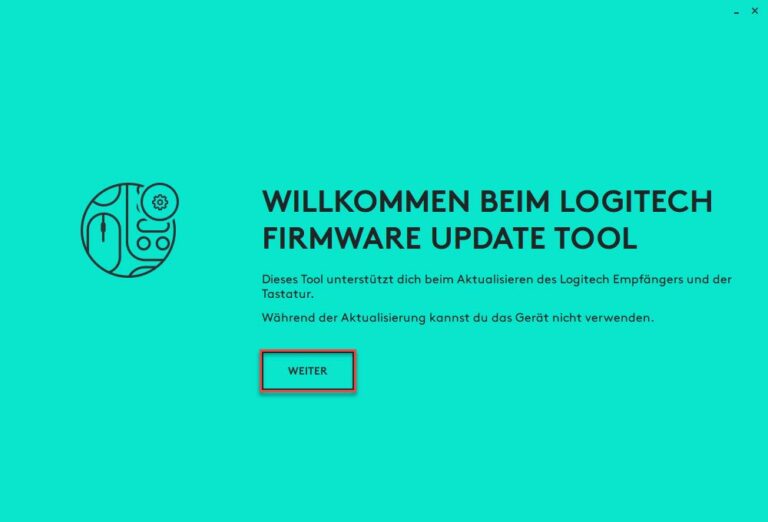 Logitech Firmware Update durchführen – AWeb Informatik Anleitung