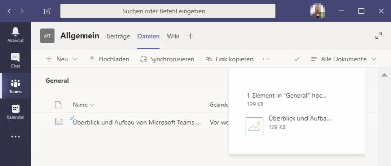 Dateien in Microsoft Teams teilen – AWeb Informatik Anleitung Dateien in Microsoft Teams teilen – AWeb Informatik Anleitung