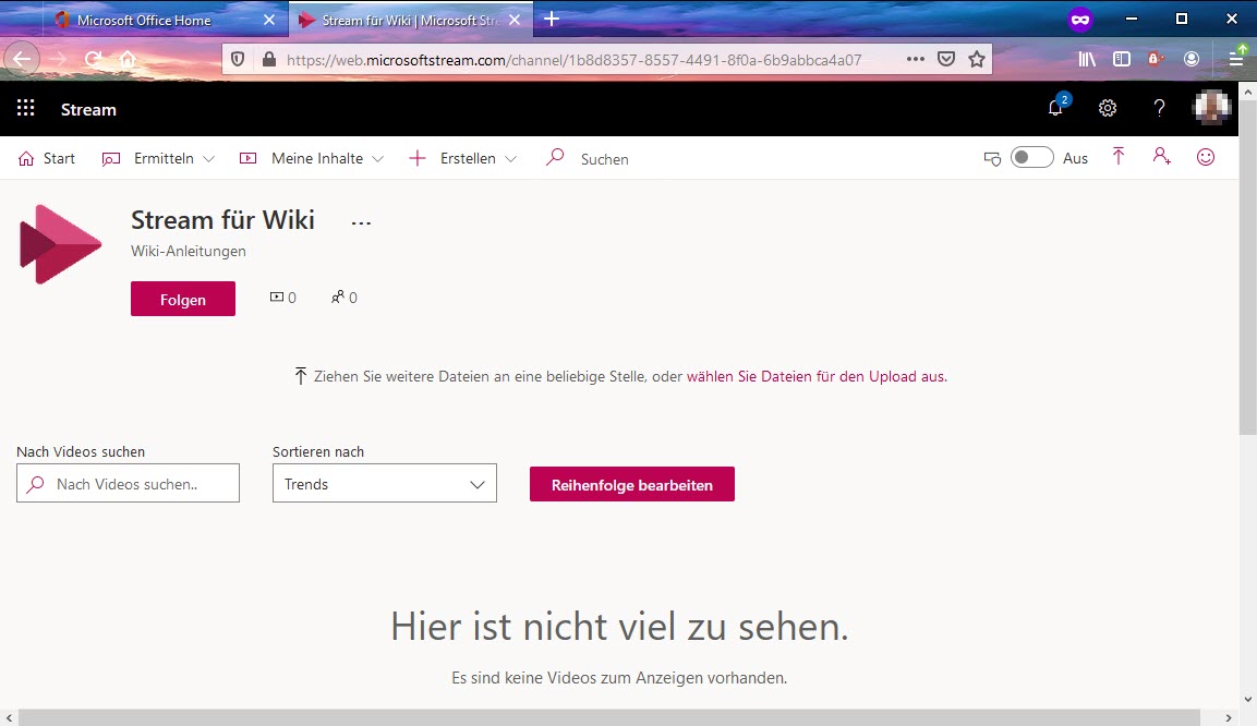 Einstieg in Microsoft Stream – AWeb Informatik Anleitung