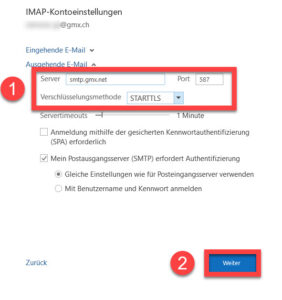 GMX-Mailadresse in Outlook: Fehlermeldung zum Sicherheitszertifikat beheben – AWeb Informatik ...