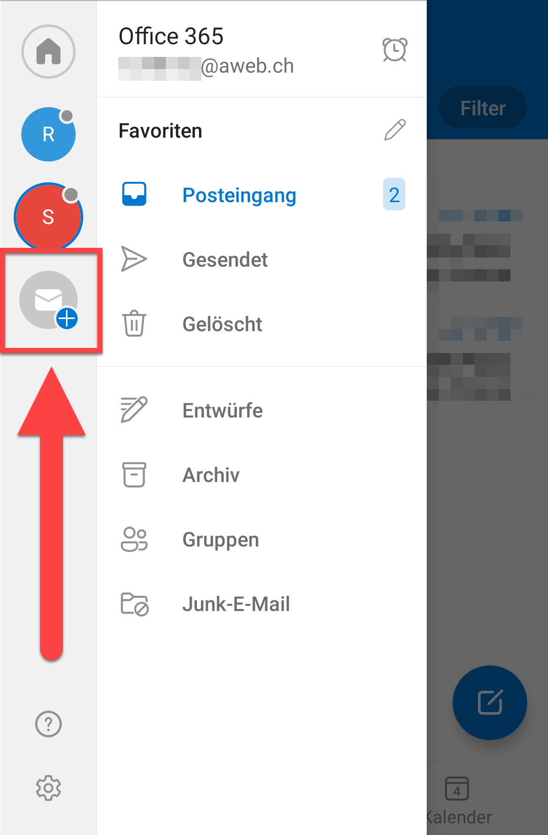 Outlook-App auf Android: Geteiltes Postfach hinzufügen – AWeb ...