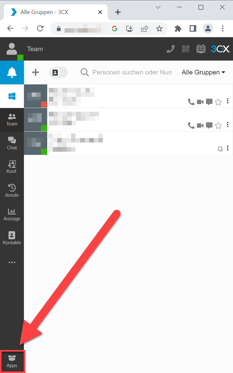 3CX für Windows: PWA-App installieren – AWeb Informatik Anleitung